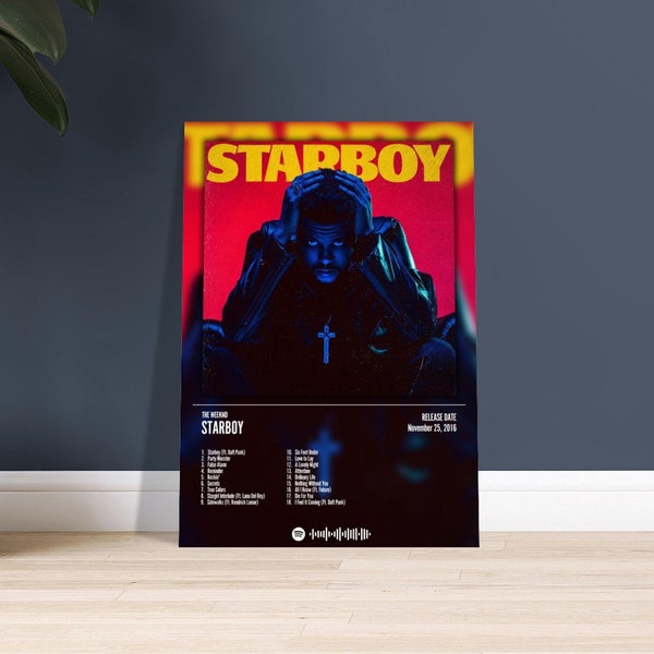 Starboy Poster - Etsy