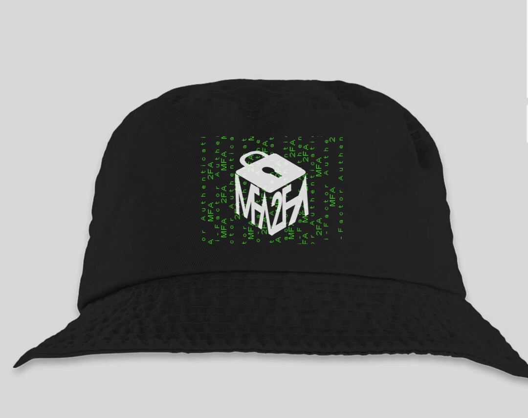 MFA & 2FA Authentication Bucket Hat - Etsy