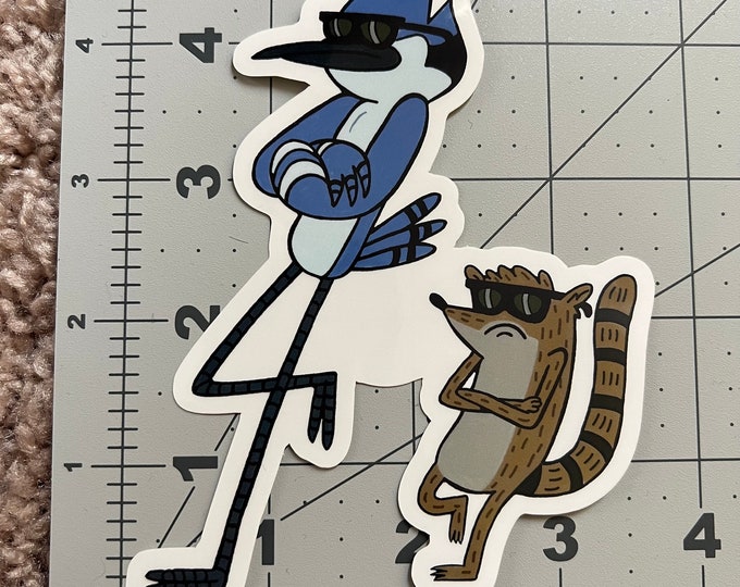 Regular Show Stuff Stickers 10 Pack Stinkostudio - Etsy