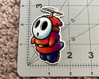Shy Guy Plague Doctor Sticker Pack Super Mario Bros. Glossy Vinyl ...