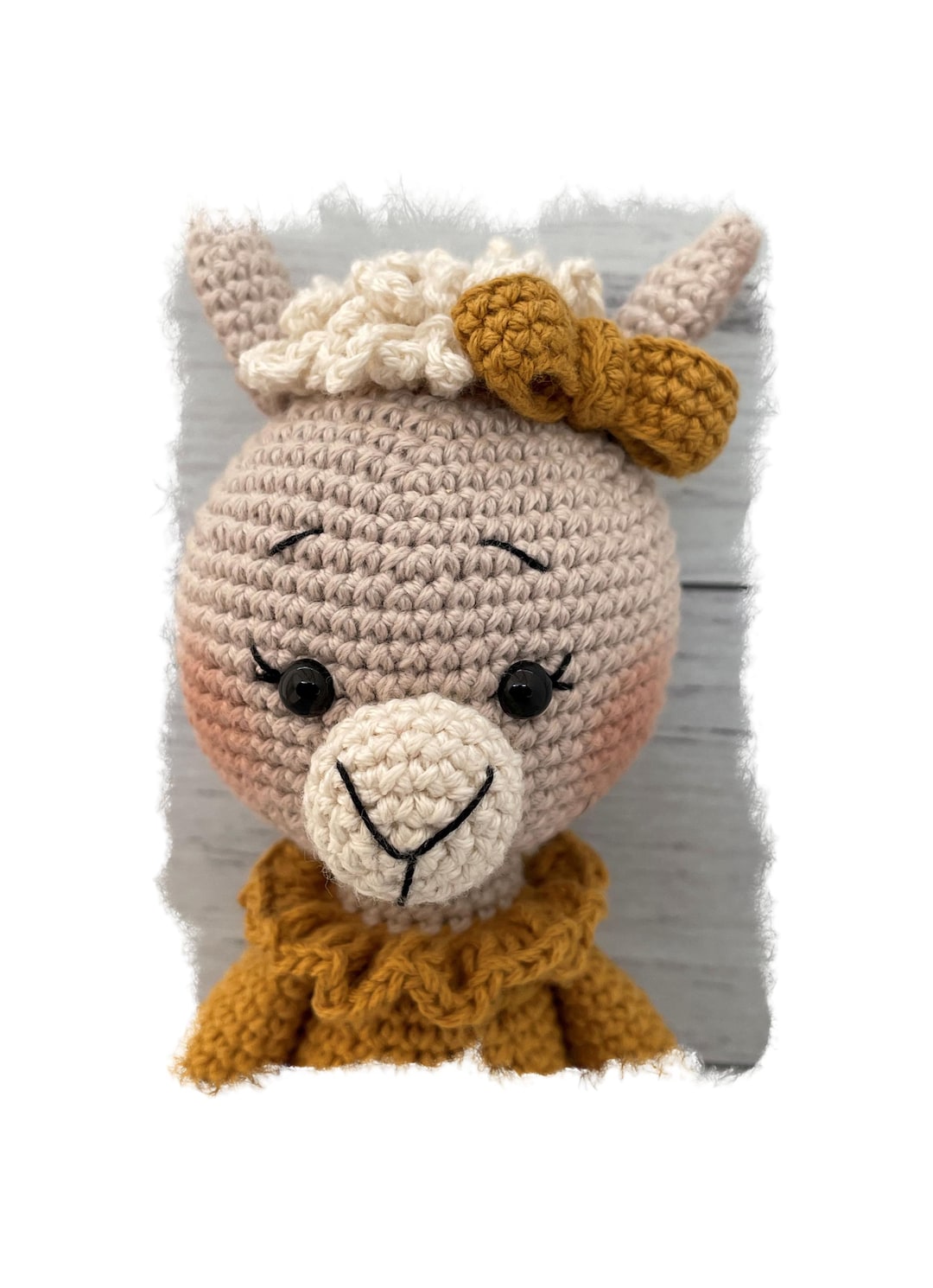 Amigurumi Crochet Pattern - Libby the Llama (ENGLISH ONLY) - Etsy