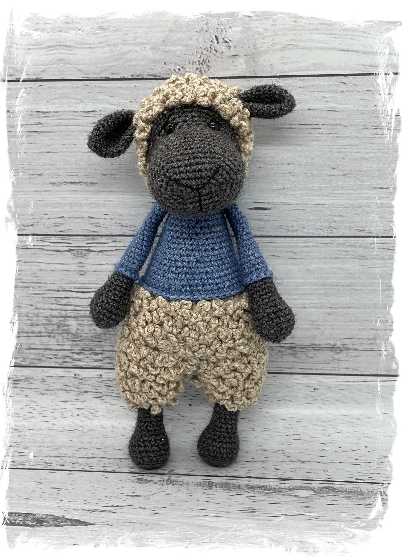 Amigurumi Crochet Pattern - Sebastian the Sheep (ENGLISH ONLY) - Etsy