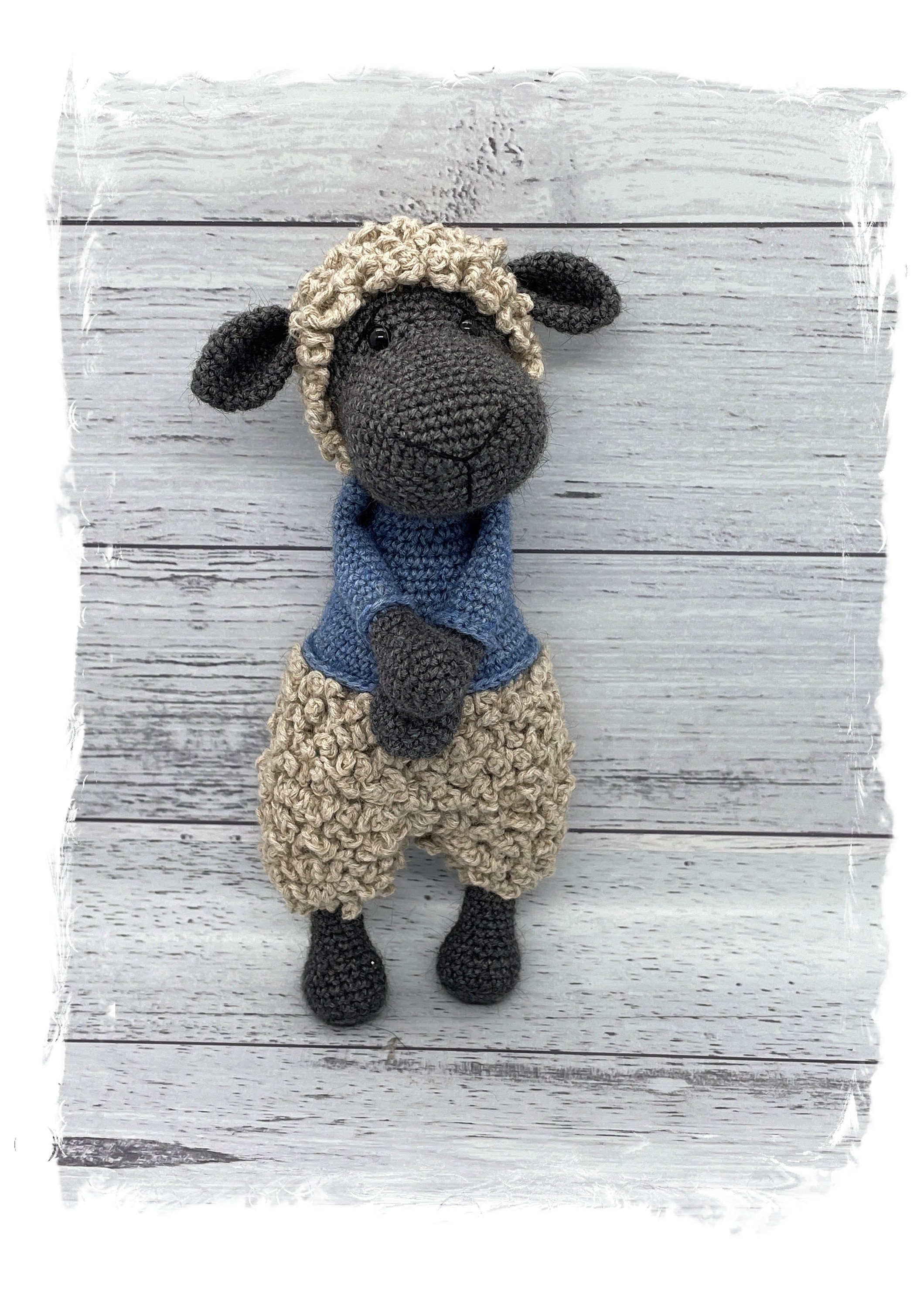 Amigurumi Crochet Pattern Sebastian the Sheep ENGLISH ONLY - Etsy