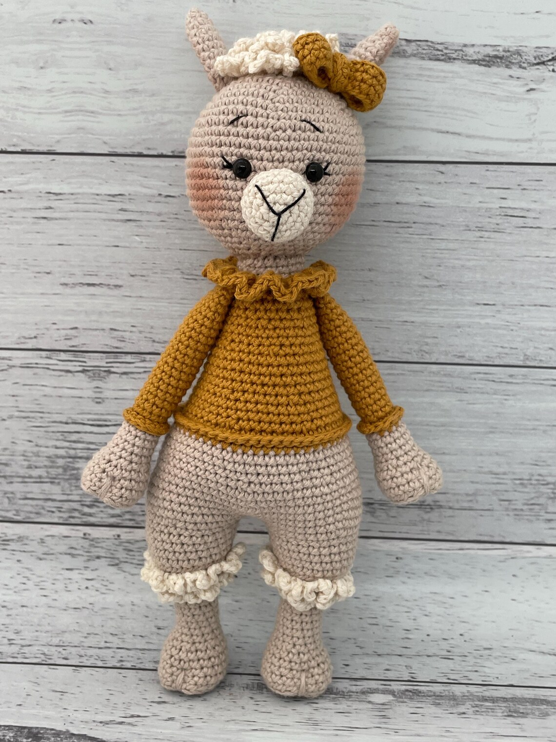 Amigurumi Crochet Pattern - Libby the Llama (ENGLISH ONLY) - Etsy