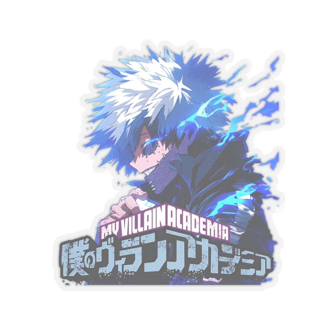 Dabi My Hero Academia Kiss-cut Stickers - Etsy