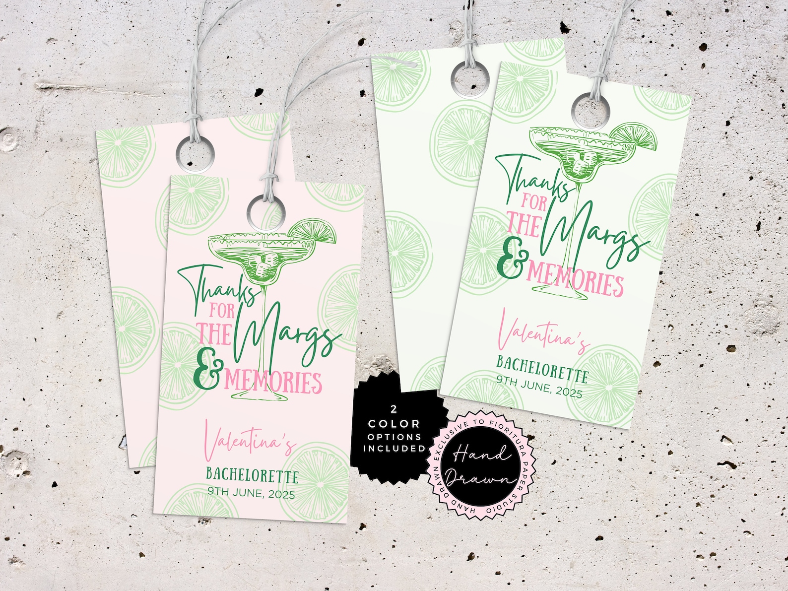 Margs and Matrimony Bachelorette Party Weekend Margs & Memories Thank ...