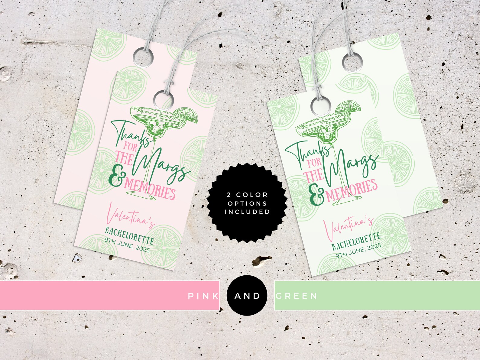 Margs and Matrimony Bachelorette Party Weekend Margs & Memories Thank ...