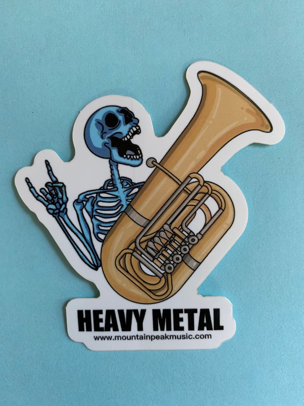Tuba Sticker: Heavy Metal - Etsy