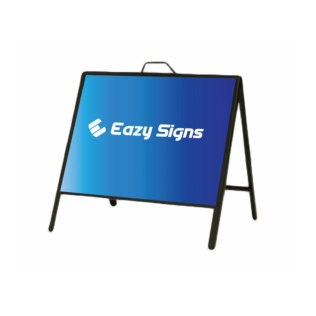 A-frame Business Signage | Sandwich Board Signage | Curb Sign | Small ...