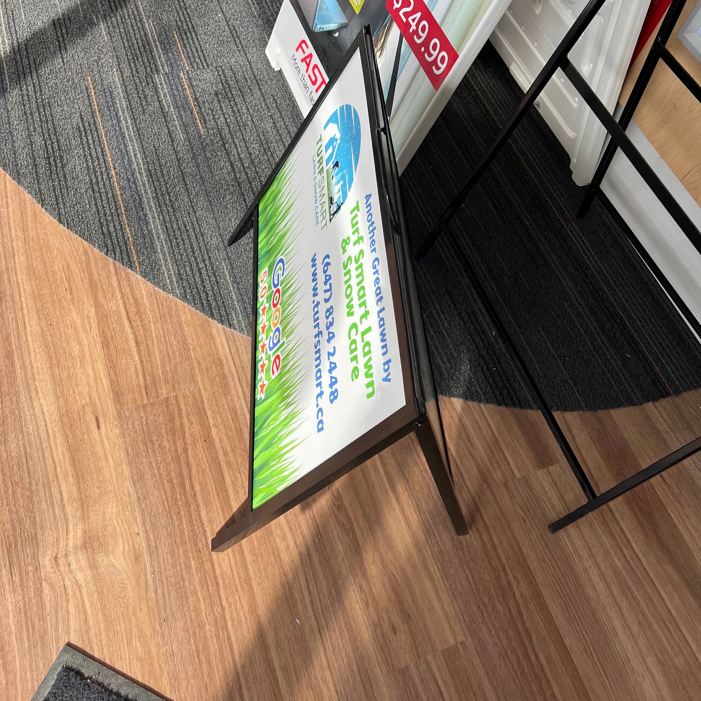 A-frame Business Signage | Sandwich Board Signage | Curb Sign | Small ...