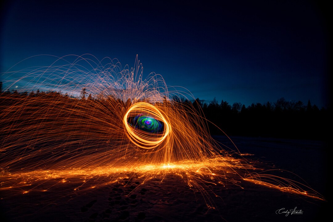 Steel Wool Photography Light Painting - Etsy