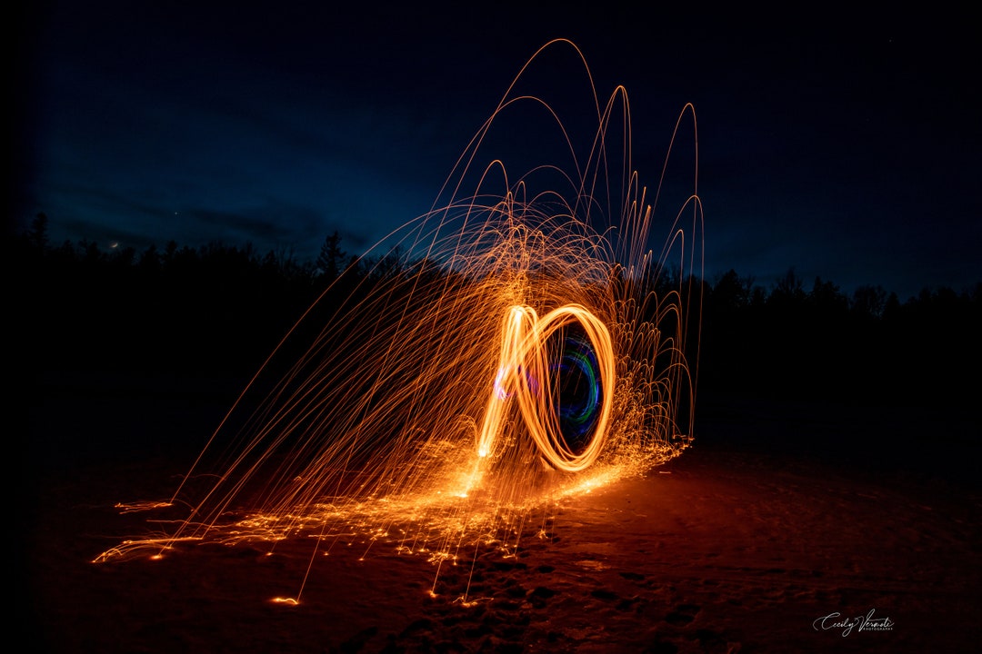 Steel Wool Photography Light Painting - Etsy