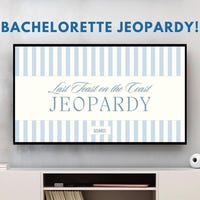Coastal Bachelorette Jeopardy Game: Canva Template (digital Download ...