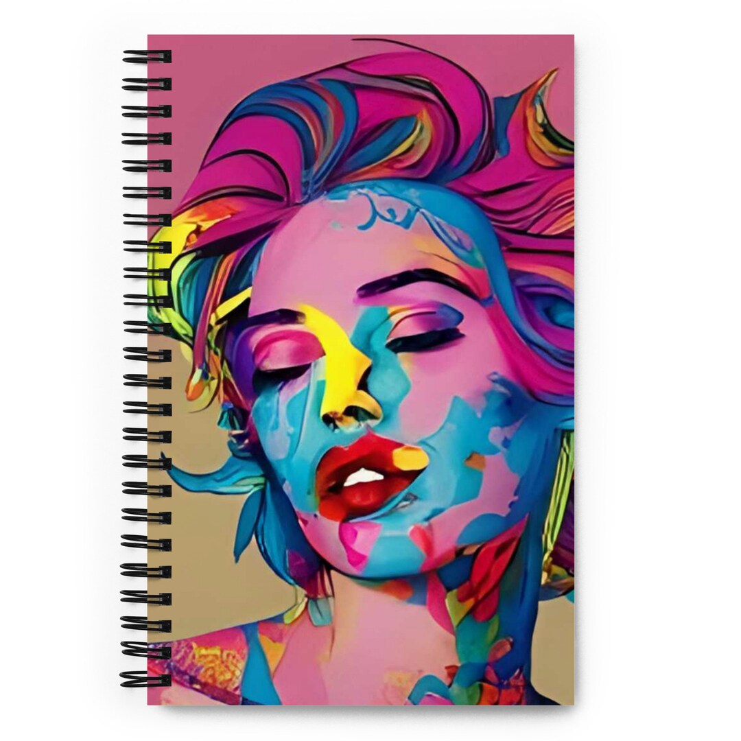 POP ART Spiral Notebook - Etsy