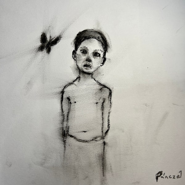 Abstract Charcoal - Etsy