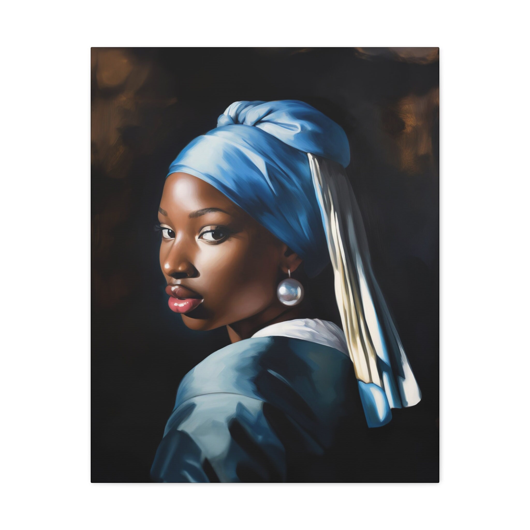 Megan Thee Stallion Girl With a Pearl Earring Johannes Vermeer Dutch ...