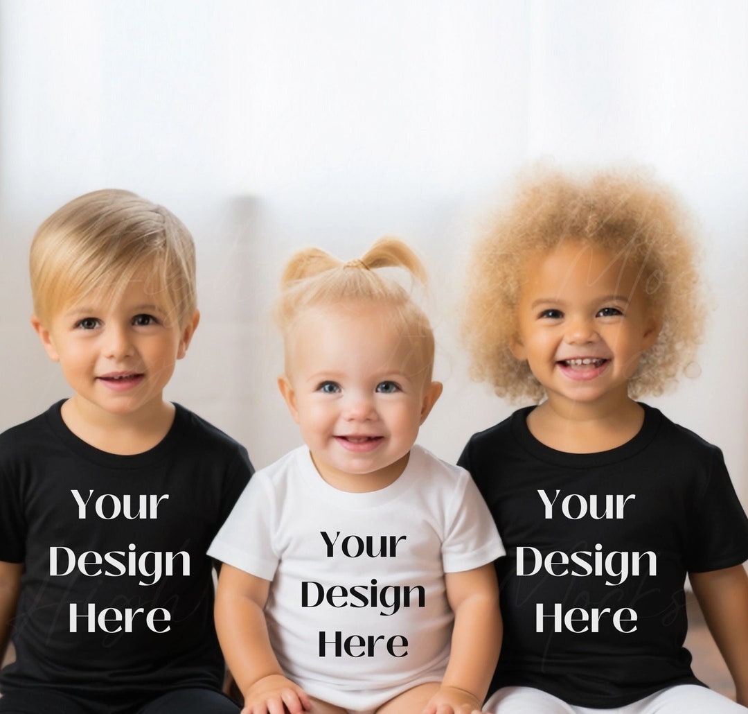 Brother and Sister Mockup, Brother Sister Mockup, Sister Shirt Mockup ...