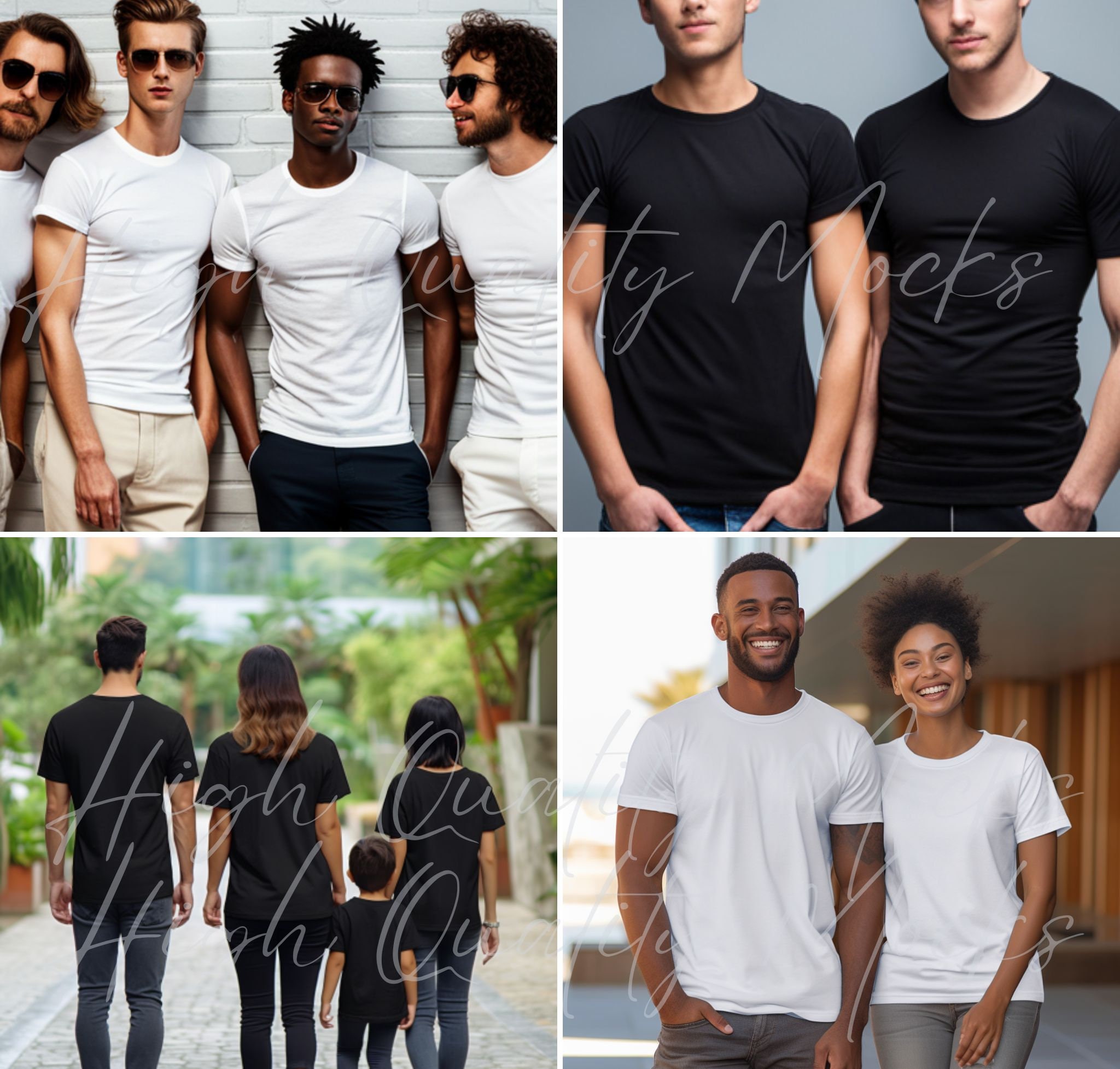 Clothing Mockup Pack, Mockup Bundle, Variety Mockup Bundle, Family ...