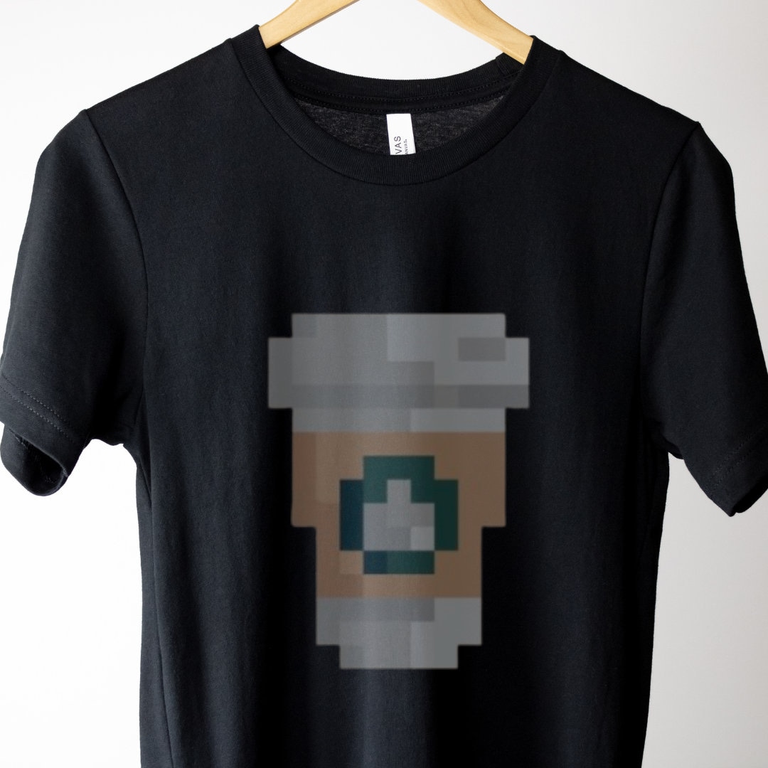 Coffee Cup 90s Nes Snes Pixel 8 Bit Pixel Character T - Etsy