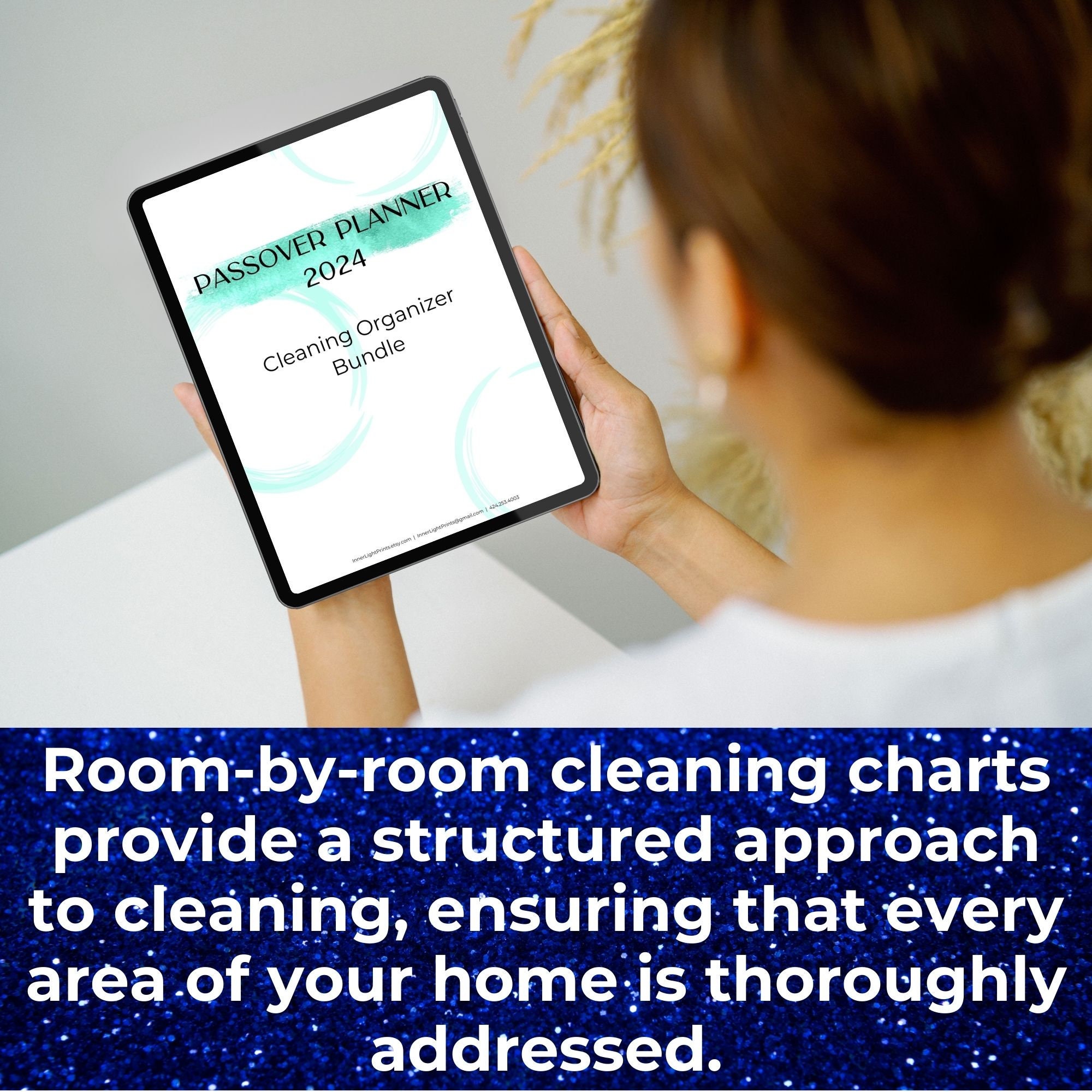 Passover Cleaning Checklist Charts 2024 Instant Download Digital ...