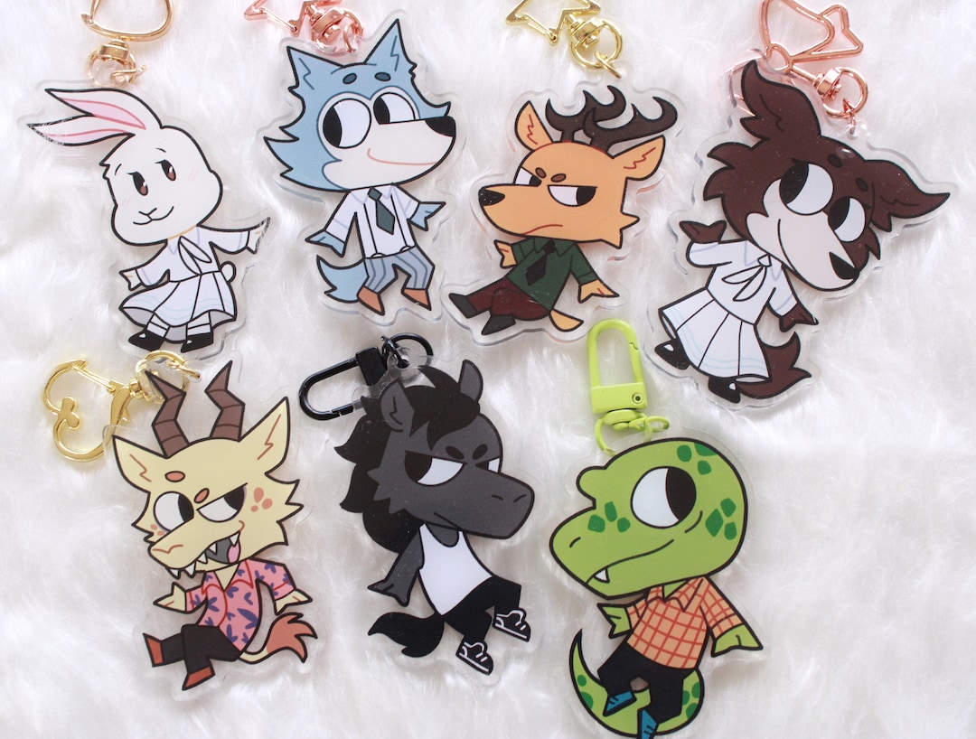 Beastars Acrylic Keychain Charms - Etsy
