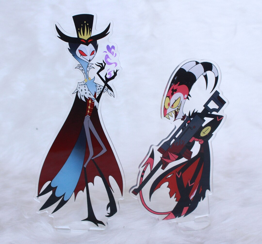 HELLUVA BOSS Stolas & Blitzo Acrylic Standees - Etsy