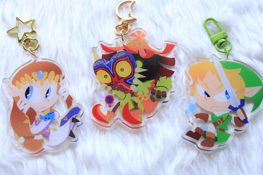 The Legend of Zelda | Acrylic Keychain Charms - Etsy