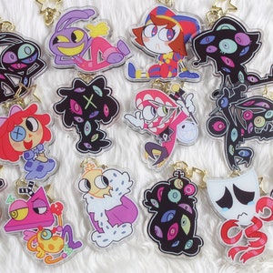 The Amazing Digital Circus Charms - Etsy