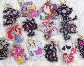 The Amazing Digital Circus Charms - Etsy