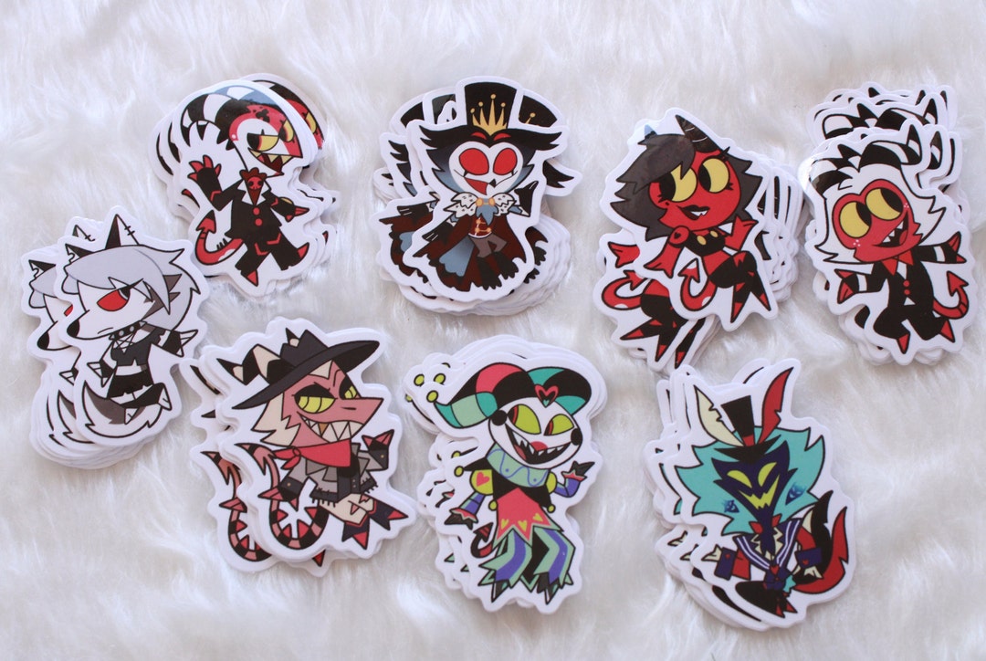 Helluva Boss Acrylic Stickers 2.5 LAST CHANCE - Etsy