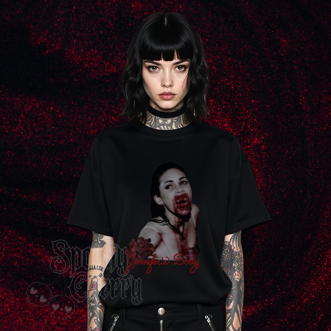Grunge Goth Aesthetic, "jennifer's Body" Horror Succubus Demon Unisex ...
