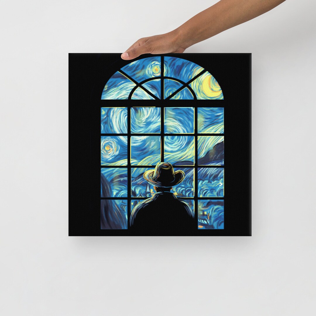 Window in the Starry Night - Etsy