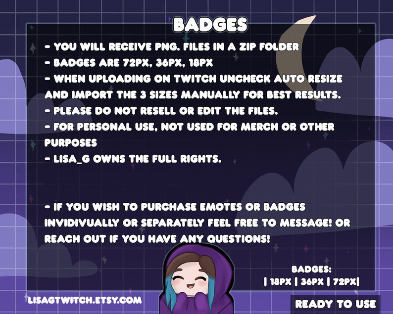 Butterfly Badges | Bit Badges | Sub Badges for Twitch, Youtube, Discord ...