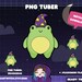 WIZARD FROG Pngtuber | Png-tuber Model for Twitch, Youtube, Discord | Streaming Graphics | Cute ...