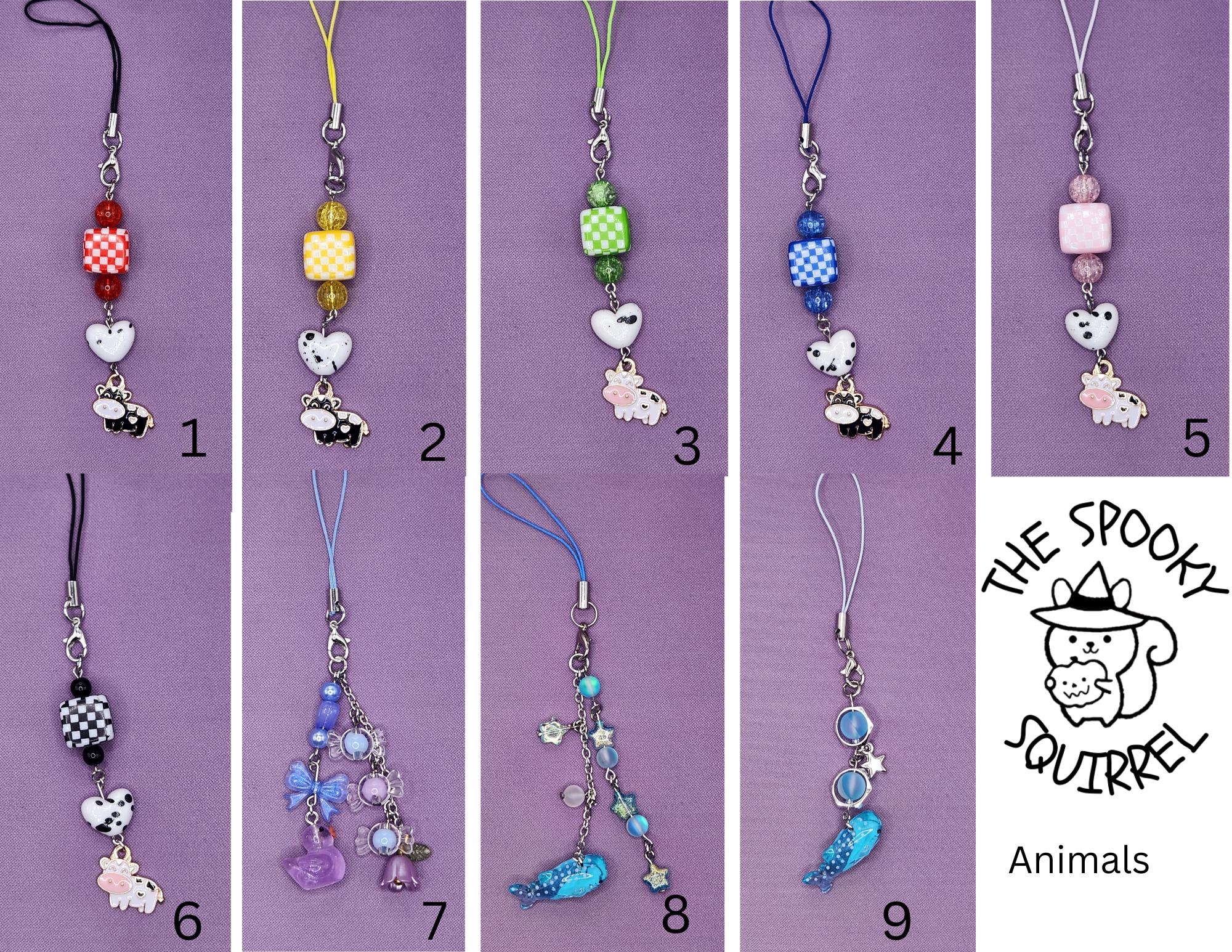 Animal Cell Phone Charms - Etsy