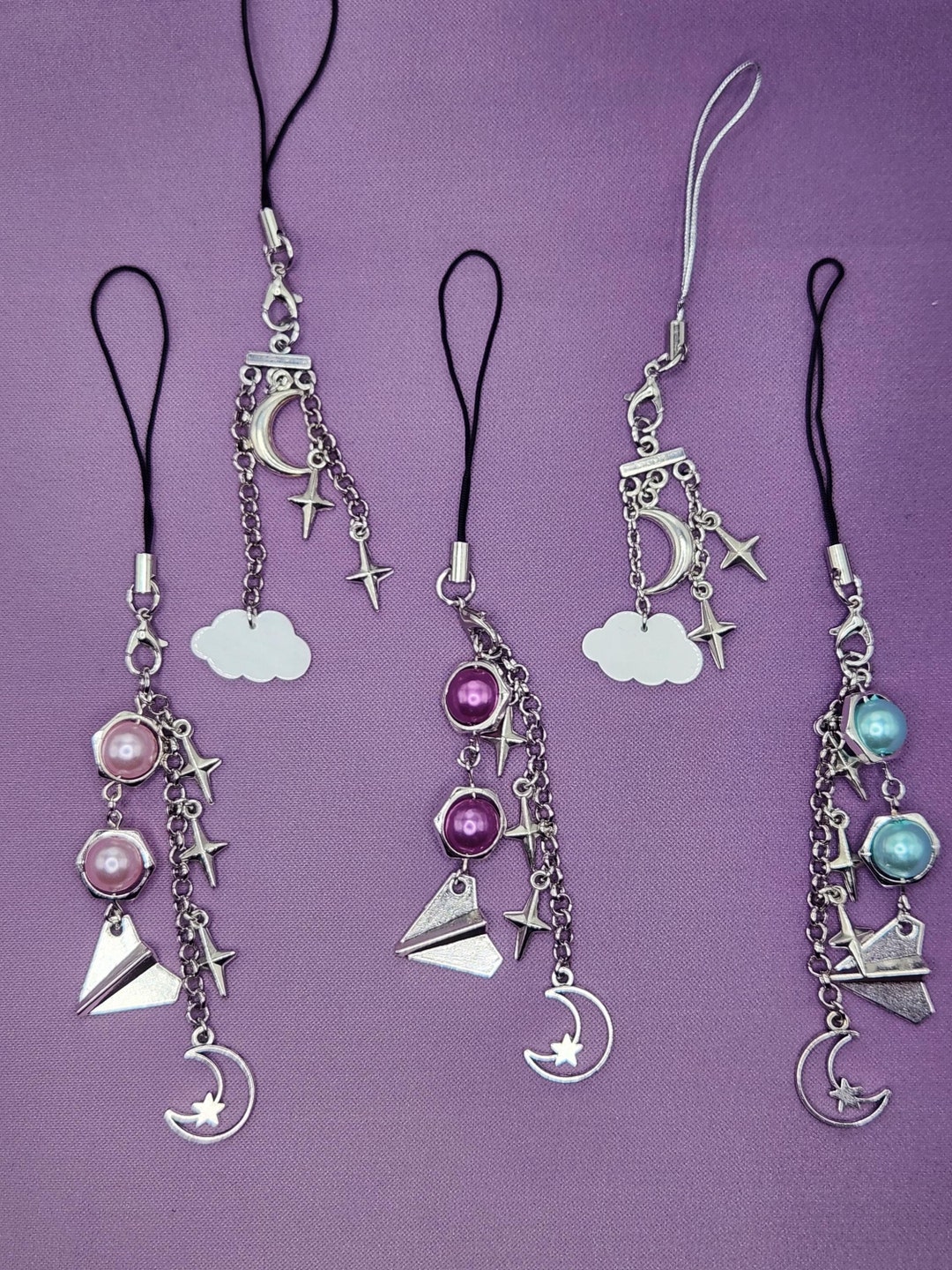 Celestial Cell Phone Charms - Etsy