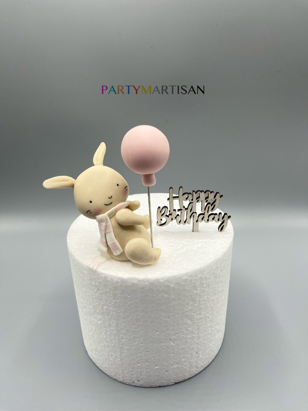 Bunny Cake Topper/bunny Cake/little Bunny/personalised Bunny Cake ...