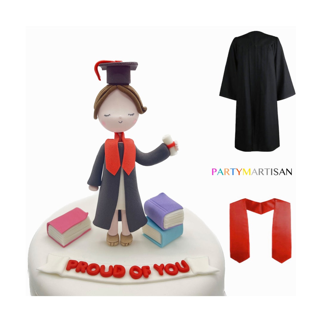 Topper de pastel de graduación personalizado / toppr de pastel ...