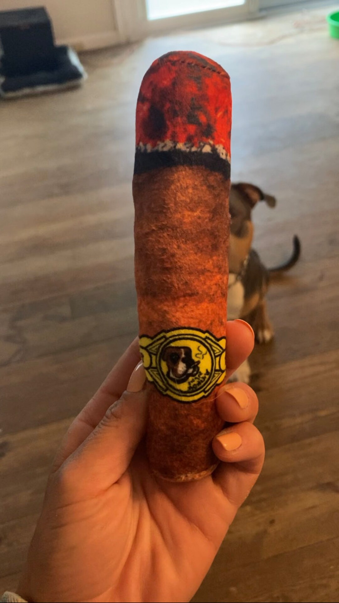 Dog Cigar Squeaker Toy 7 Brand New - Etsy