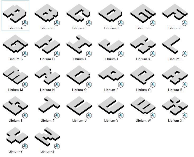 3D Alphabet Letters - STL Files for 3D Printing - Customizable 3D ...