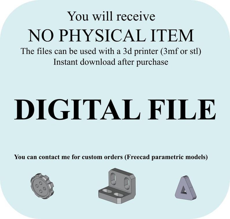 3D Alphabet Letters - STL Files for 3D Printing - Customizable 3D ...