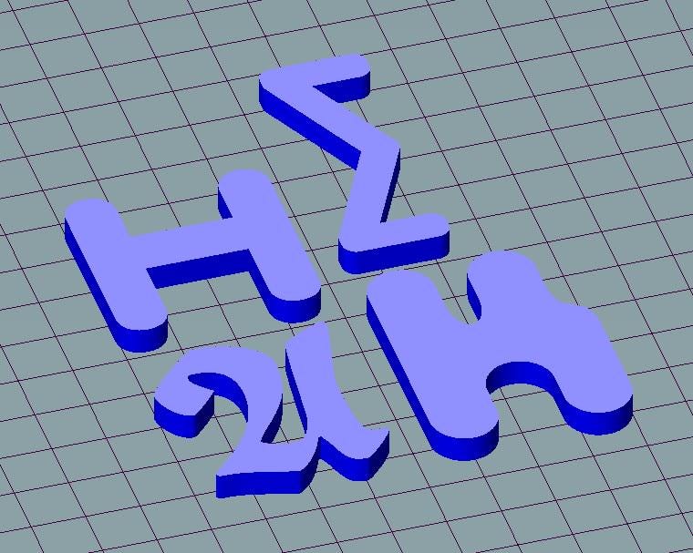 3D Alphabet Letters - STL Files for 3D Printing - Customizable 3D ...