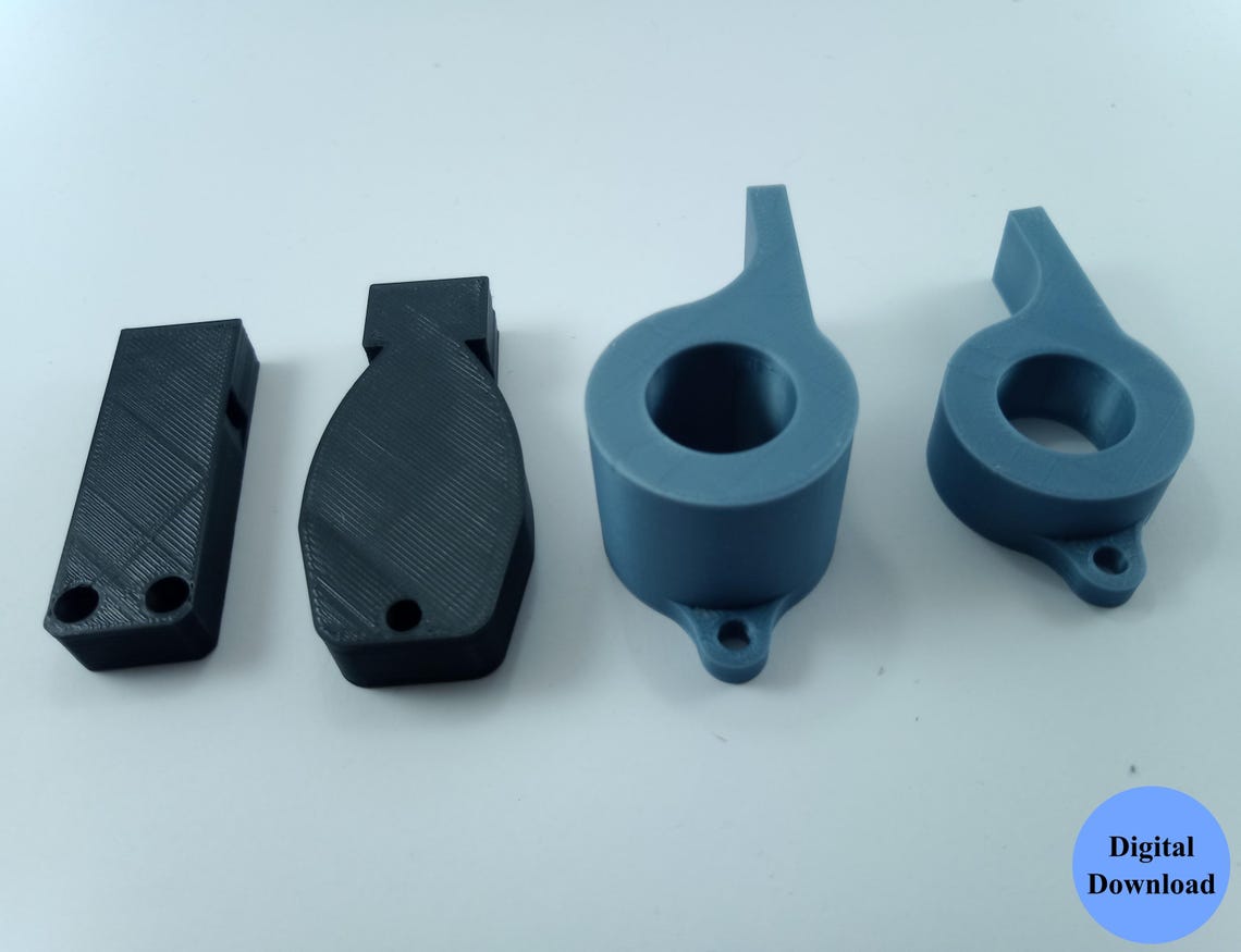 Minimalist Whistle STL Files – 5 Unique Designs for 3D Printing - Etsy