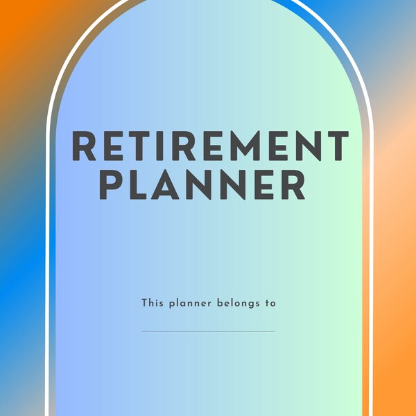 Retirement Planner Template - Etsy