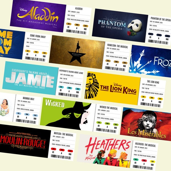 Musical Theatre - Etsy