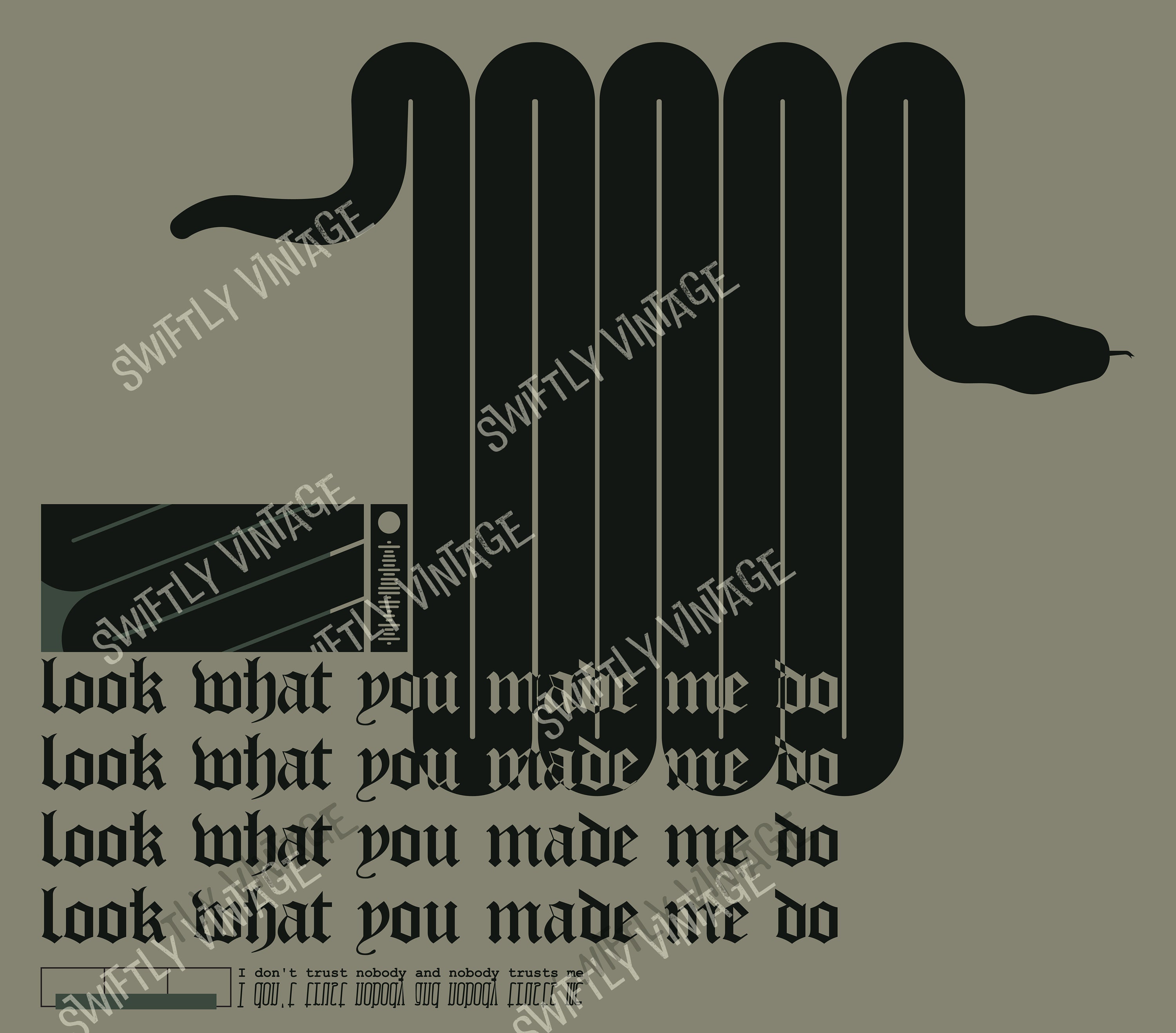 Reputation Snake Shirt, Taylor Swift Reputation, Reputation Era, Green ...