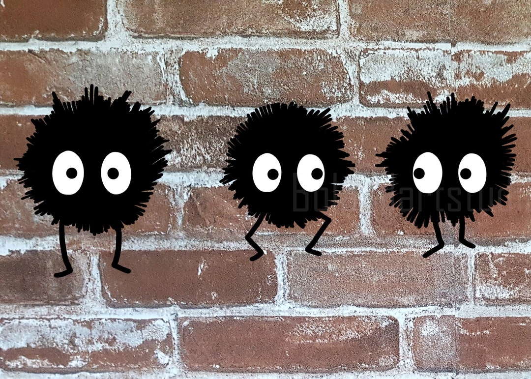 DIGITAL DOWNLOAD Soot Sprites From Studio Ghibli - Etsy
