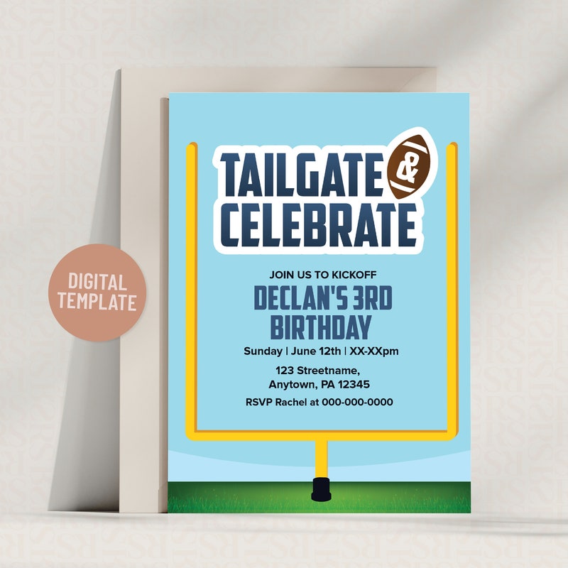 Tailgating Invite - Etsy