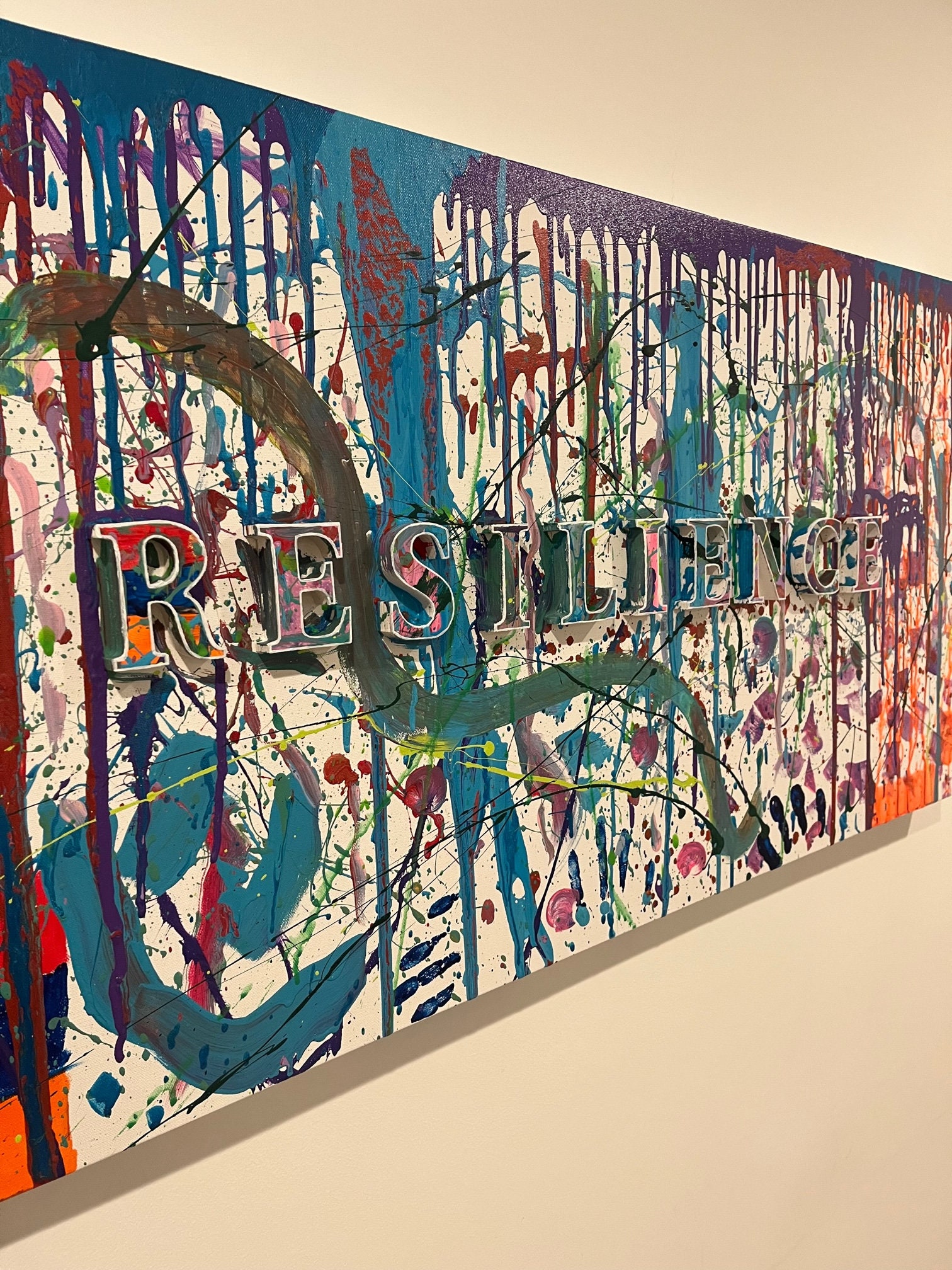 Custom Painted Signs (abstract Art) on Canvas -- 100% Original ...