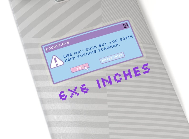 Retro Sticker, Windows Error Sticker, Error Sticker, Pop Window, Y2k ...